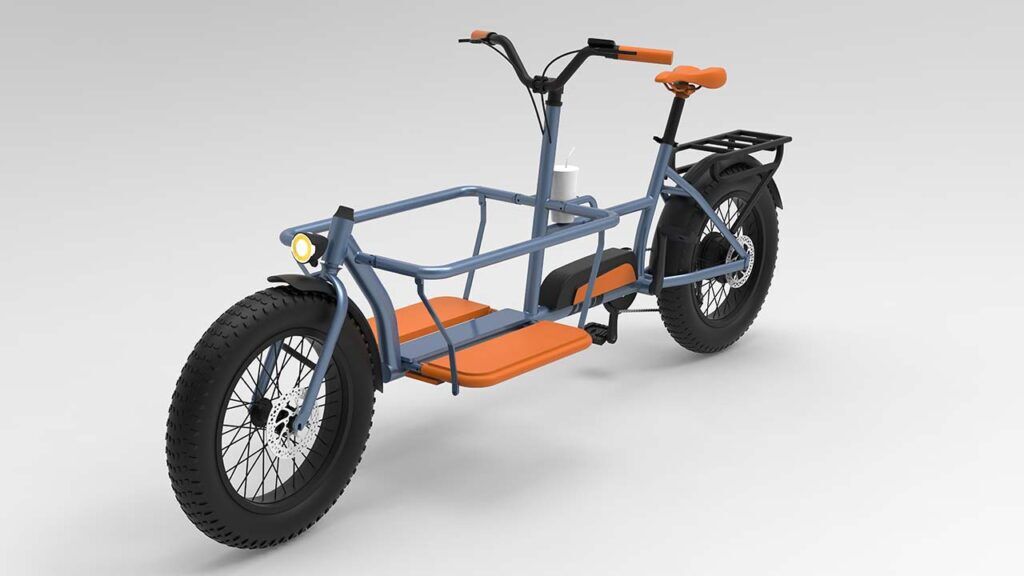 VMSC3 Front-loading Electric Cargo Bike - Velomove
