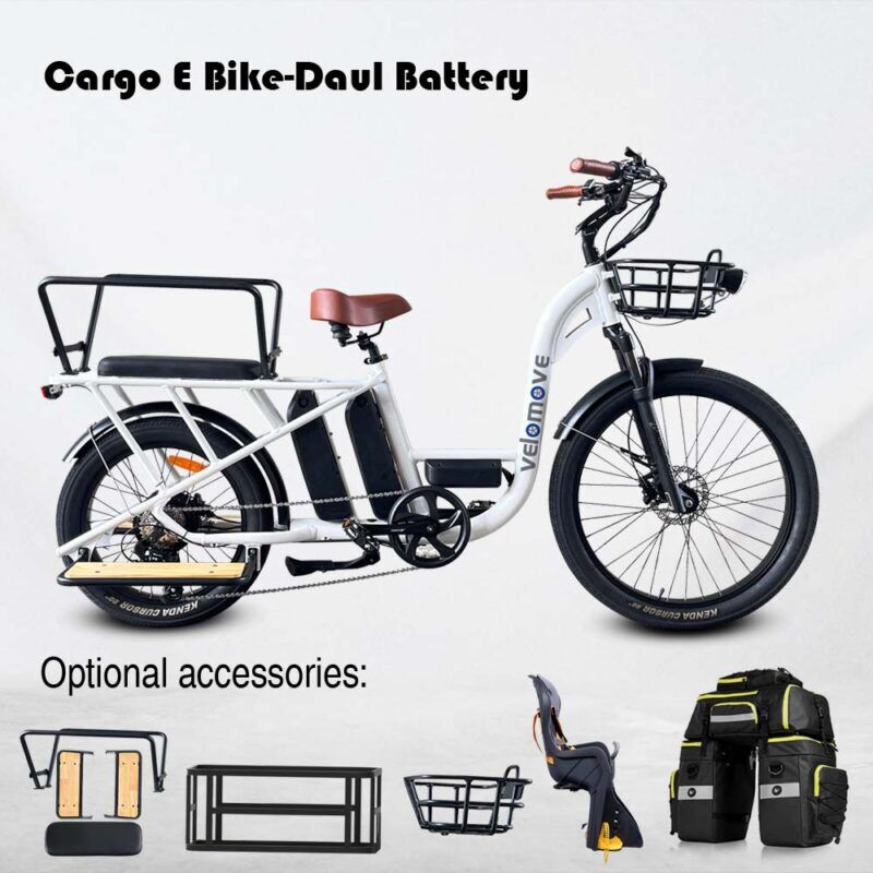 VMST4 Front Loader Electric Cargo Tricycle - Velomove